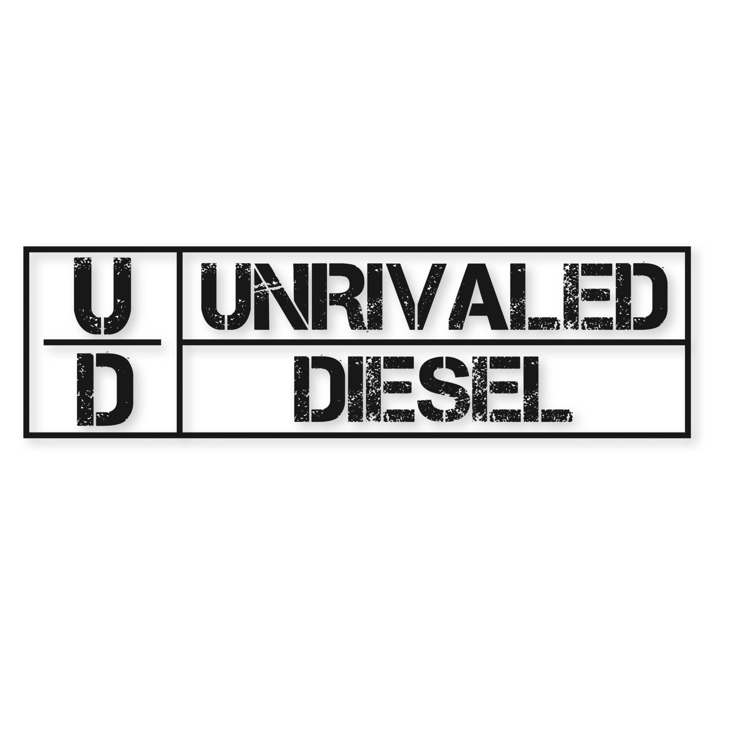 Unrivaled Logo Sticker | Unrivaled Diesel